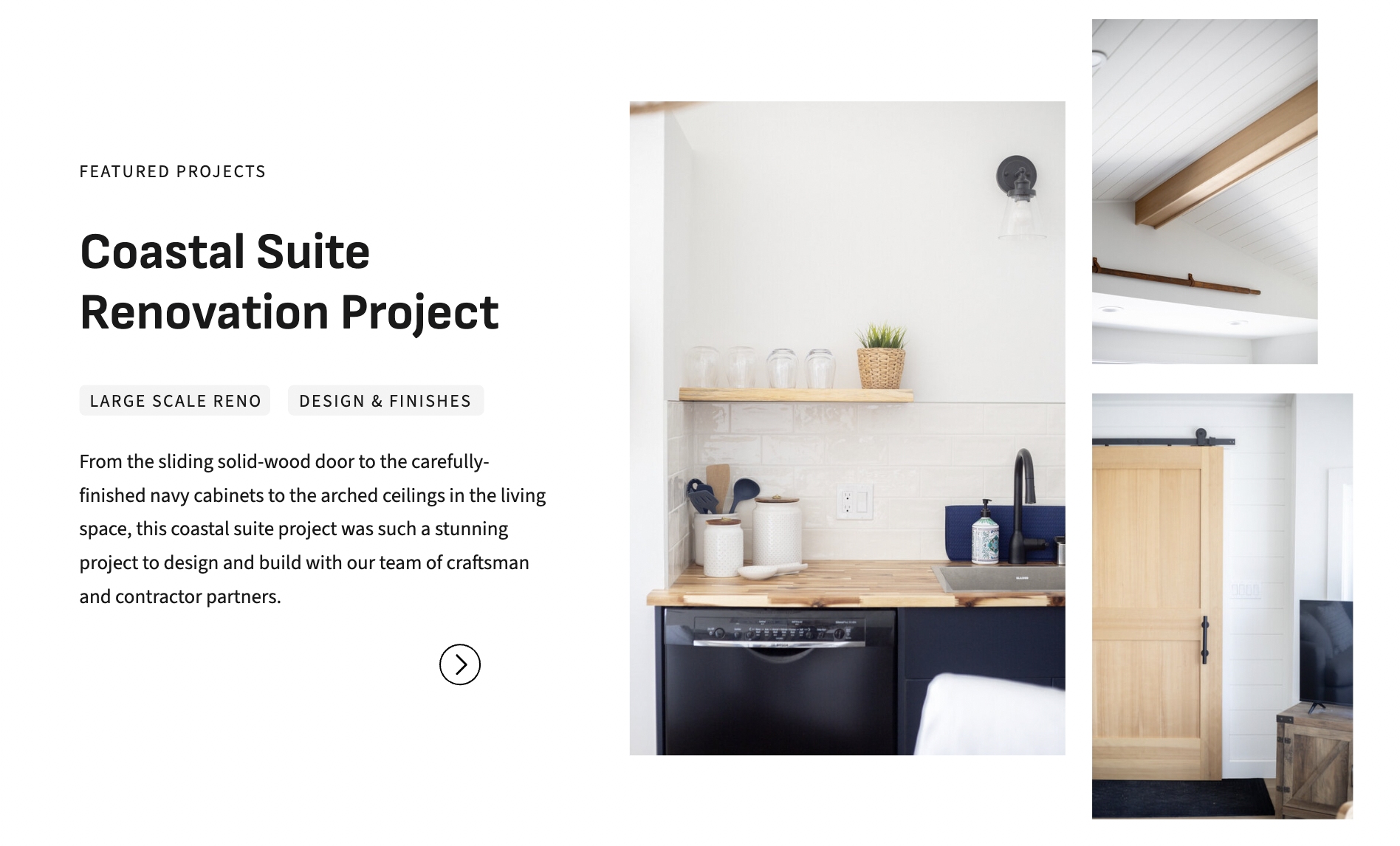 Website For Cowichan Steelhead Construction - Belle White Creative