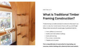 Website For Cowichan Steelhead Construction - Belle White Creative